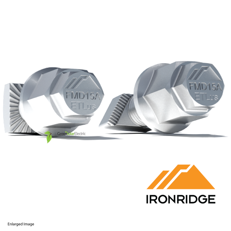 IronRidge L-Foot hardware | Green Solar Electric, LLC.